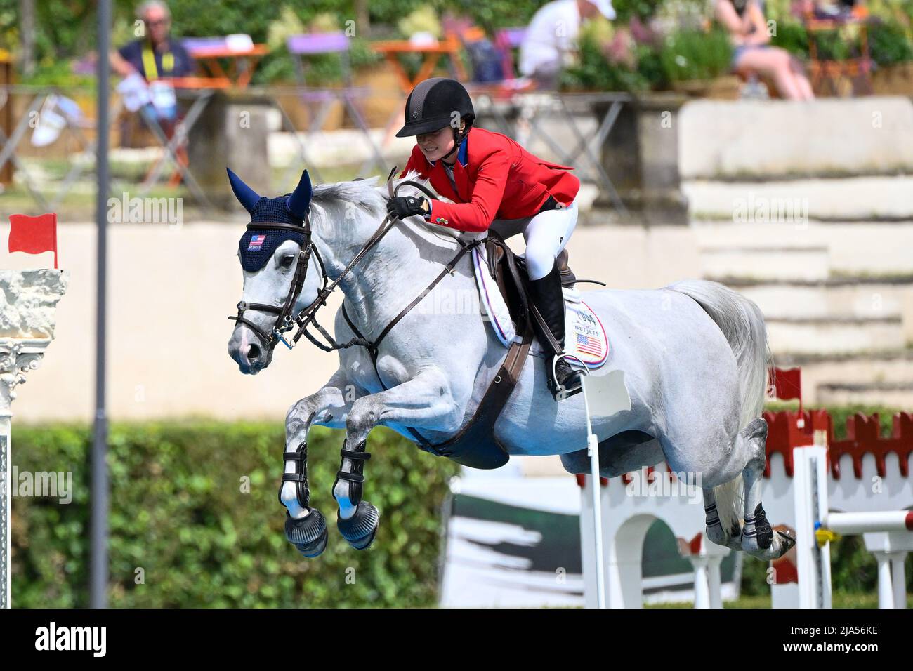 Chloe Reid (USA) during Premio n. 6 - Nations Cup of the 89th CSIO Rome ...