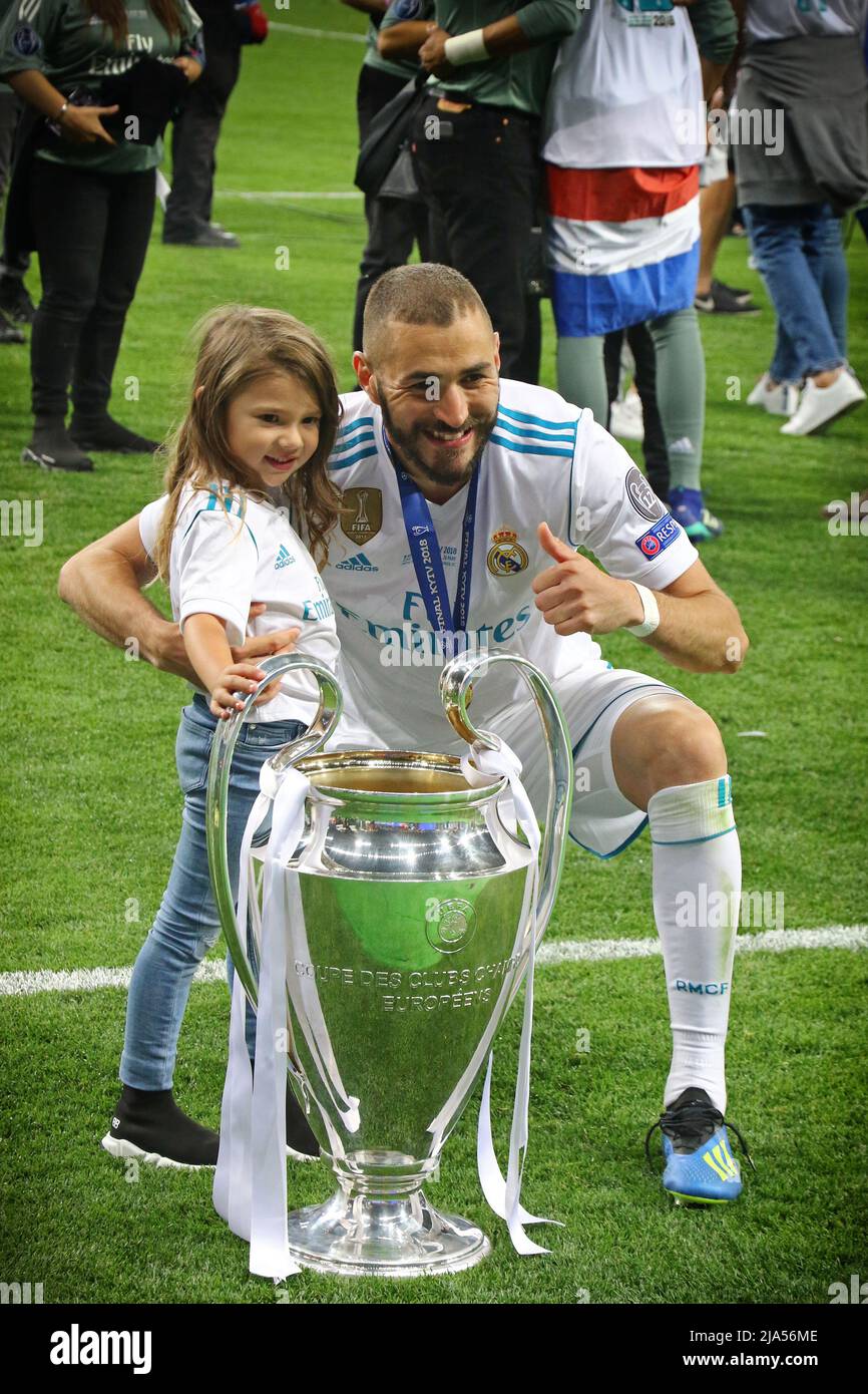 Karim Benzema With His Family