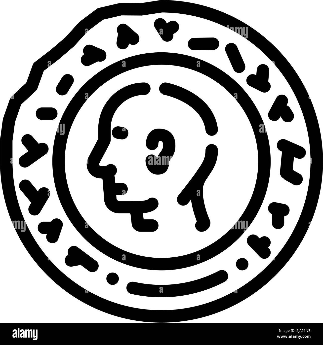 Gold coin and vintage map Black and White Stock Photos & Images - Alamy