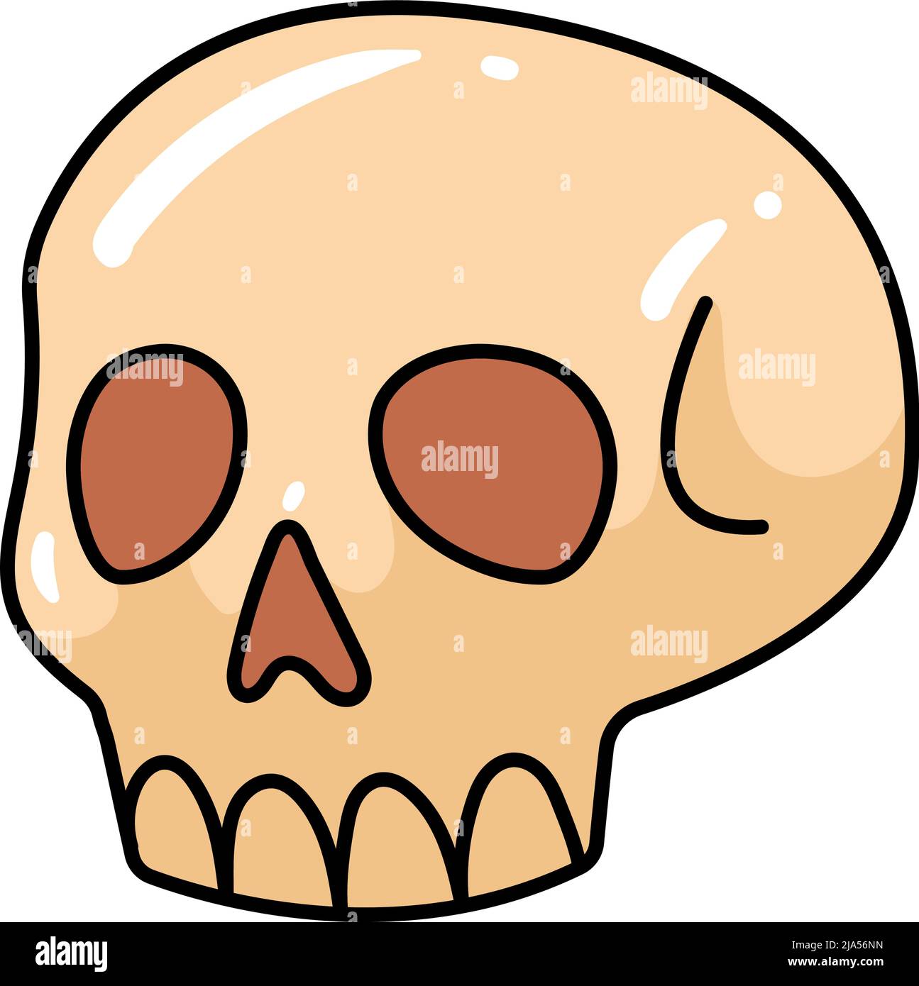 skull old school tattoo Stock Vector Image & Art - Alamy