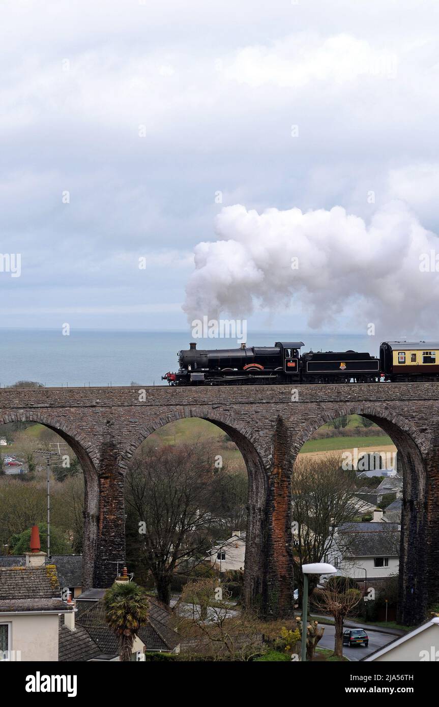 "Lydham Manor" (running as class pioneer 7800 "Torquay Manor") on ...