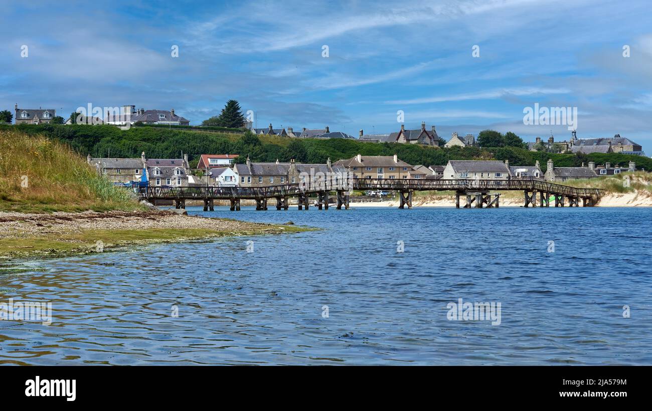 Lossiemouth beach bridge hi-res stock photography and images - Alamy