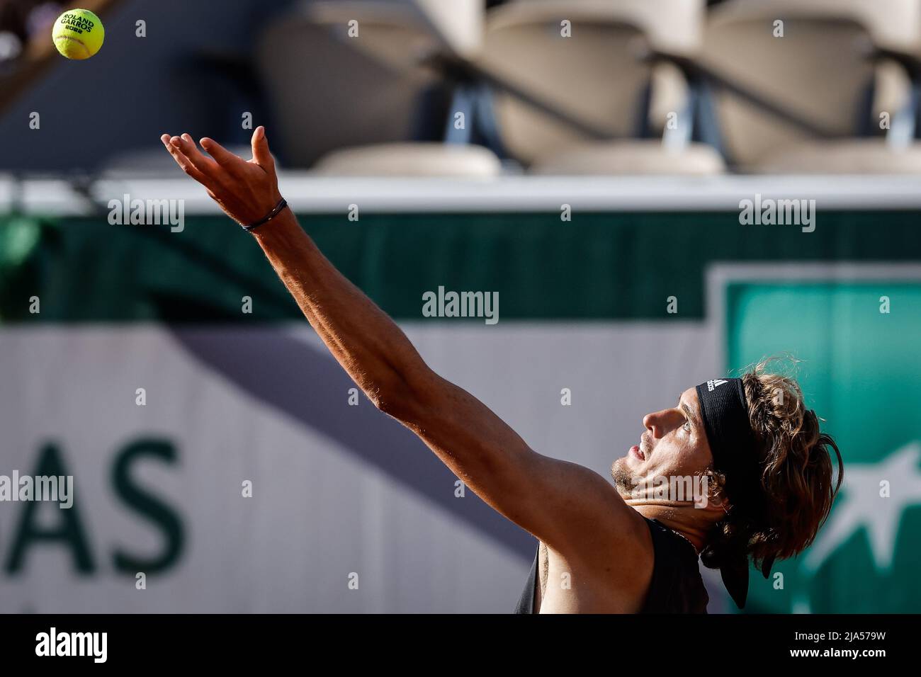 Alexander ZVEREV of Germany during the Day six of Roland-Garros 2022, French Open 2022, Grand ...