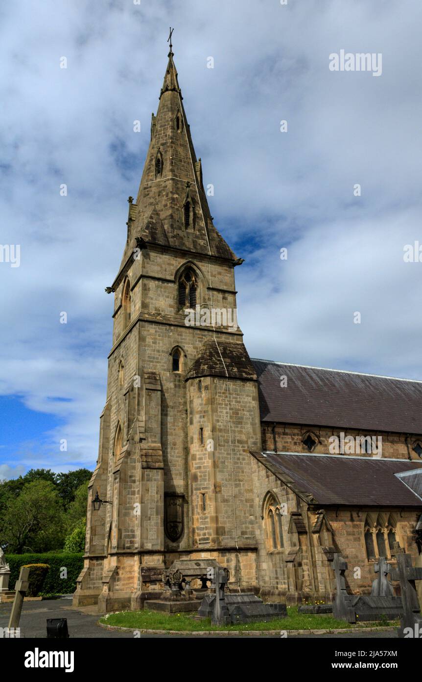 St John the Evangelist's Church, Kirkham Stock Photo - Alamy