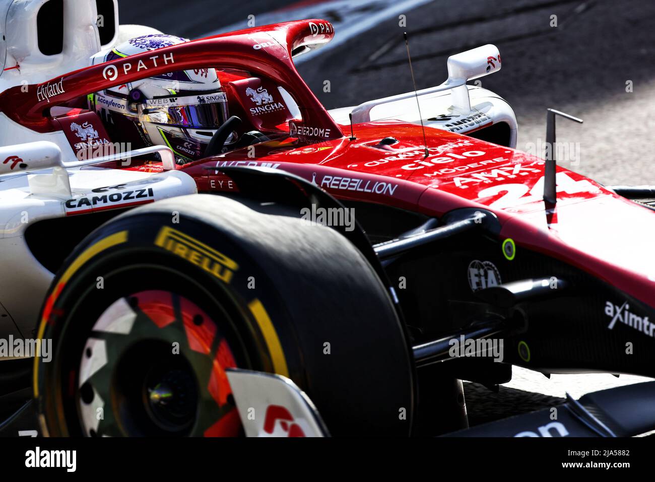 Guanyu Zhou (CHN) Alfa Romeo F1 Team C42. 27.05.2022. Formula 1 World ...