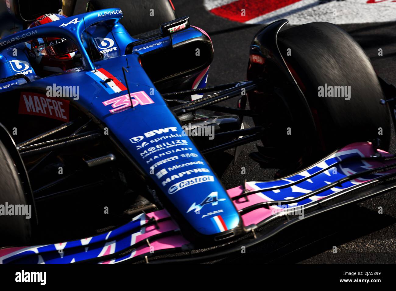 Esteban Ocon (FRA) Alpine F1 Team A522. 27.05.2022. Formula 1 World Championship, Rd 7, Monaco ...