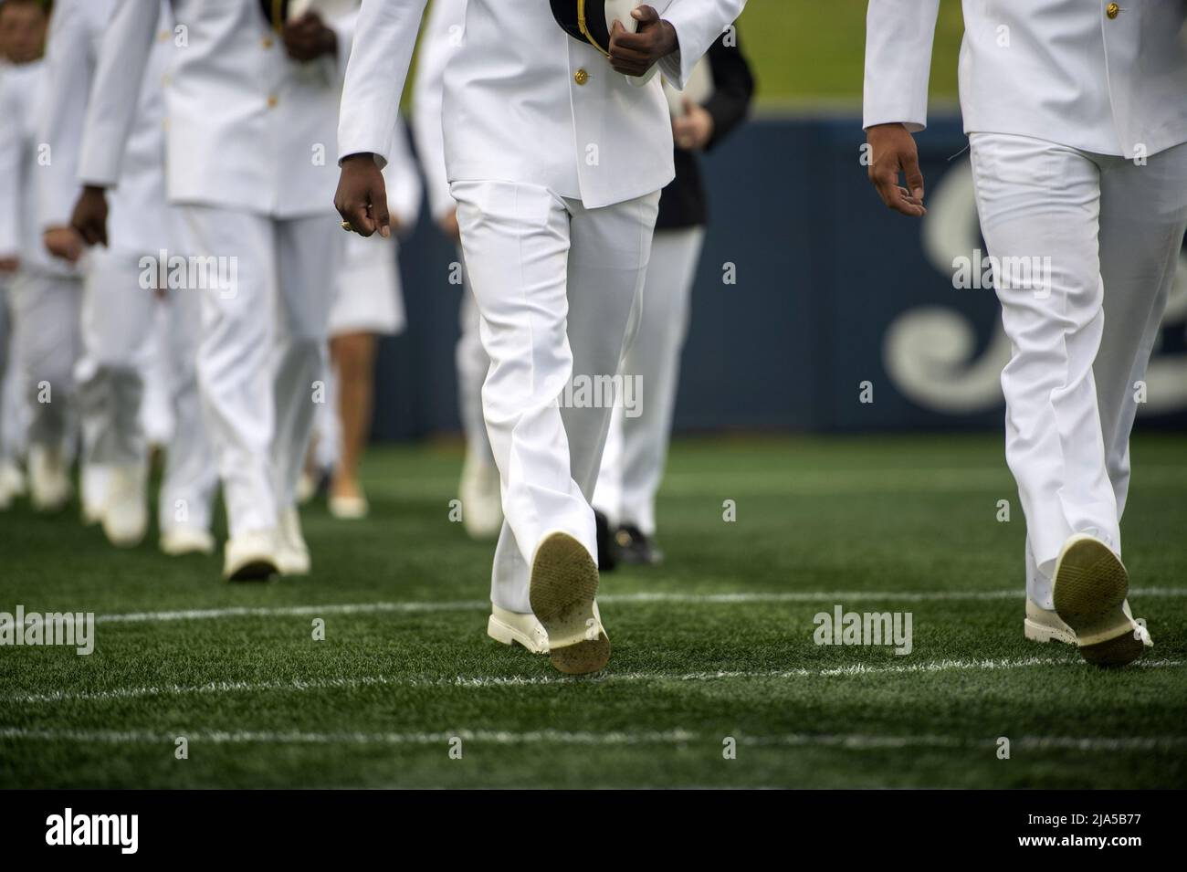 Washington, United States. 27th May, 2022. Naval Academy graduates ...