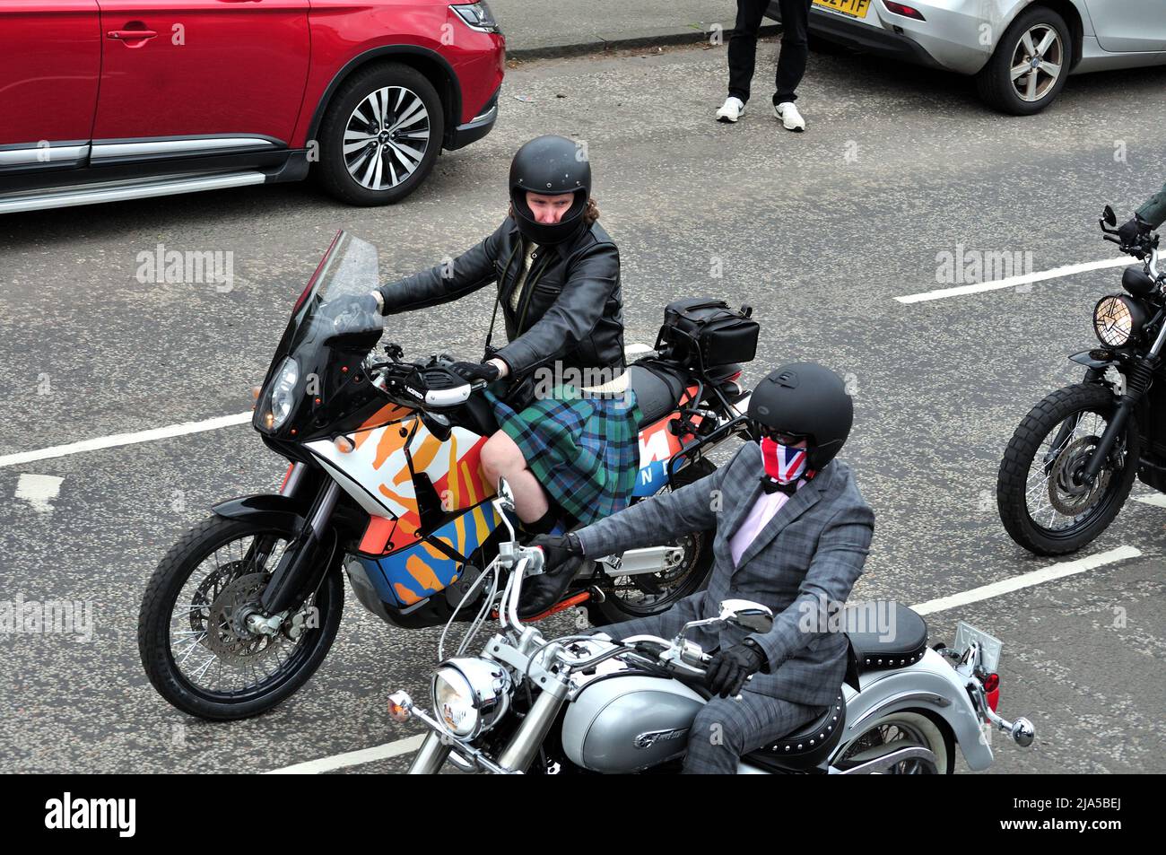 Scottish bikers hi-res stock photography and images - Alamy