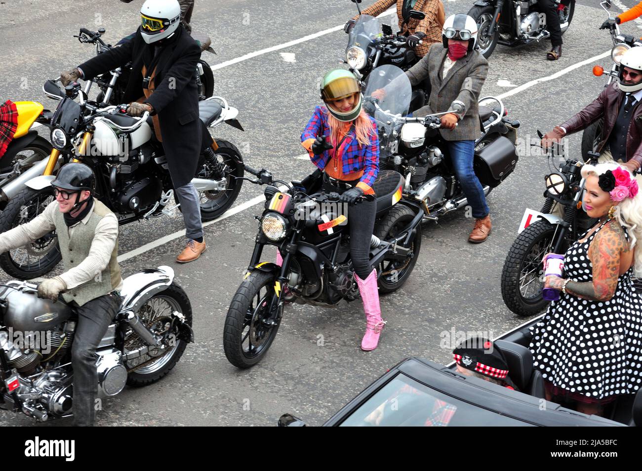 Biker gathering hi-res stock photography and images - Alamy