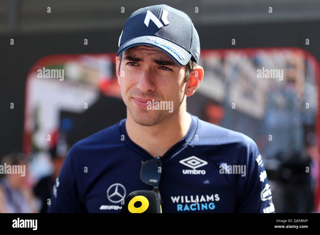 Monaco, Monaco. 27th May, 2022. Nicholas Latifi of Williams looks on ...