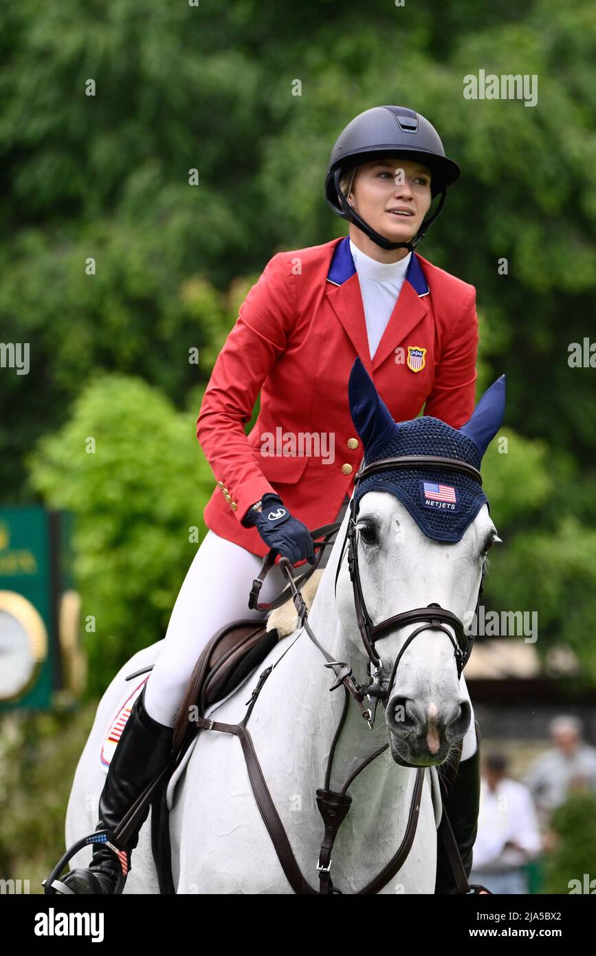 Lillie Keenan (USA) during Premio n. 6 - Nations Cup of the 89th CSIO ...