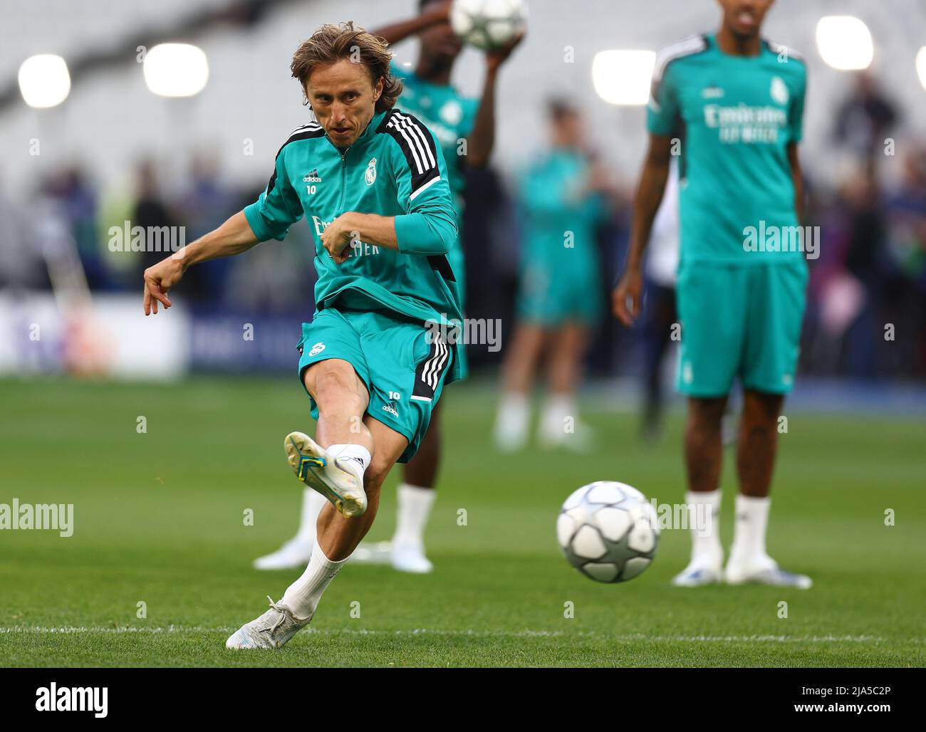 Luka modric real madrid training hi-res stock photography and images ...