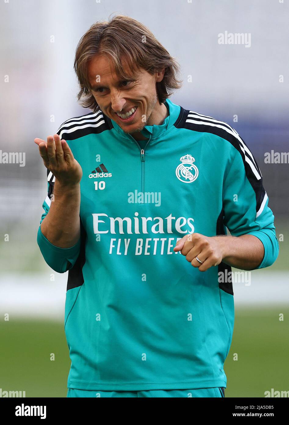Paris, France, 27th May 2022. Luka Modric of Real Madrid during ...