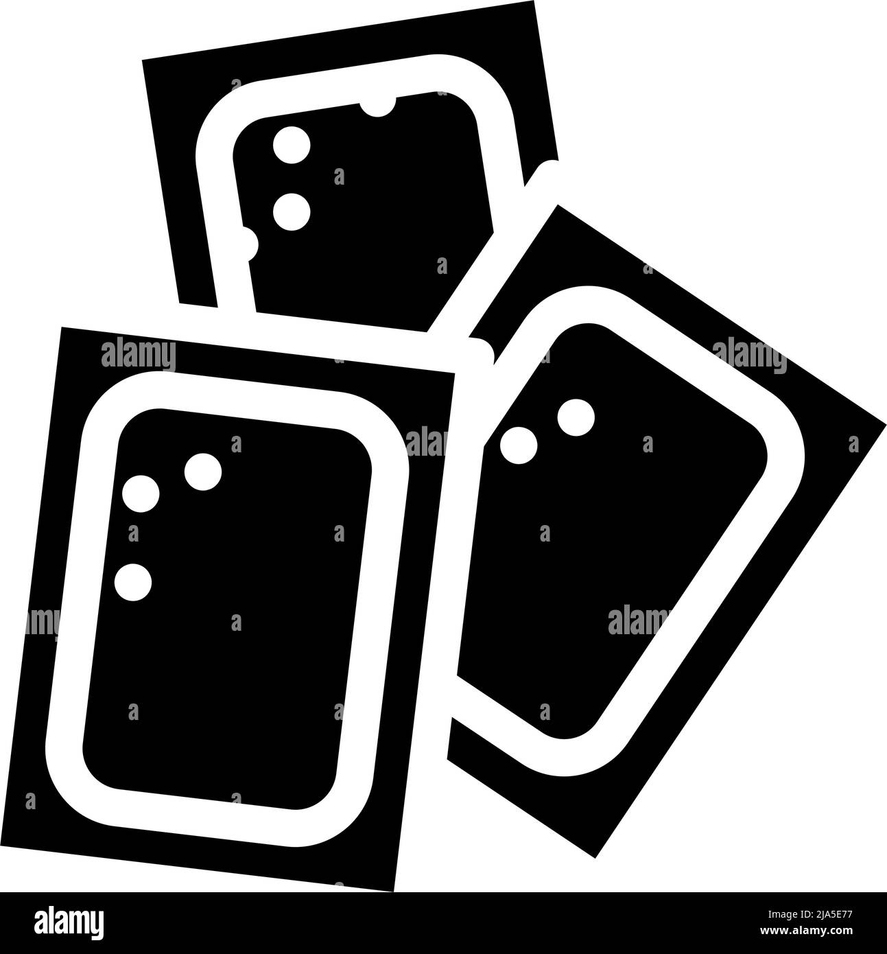 block chocolate glyph icon vector illustration Stock Vector Image & Art ...