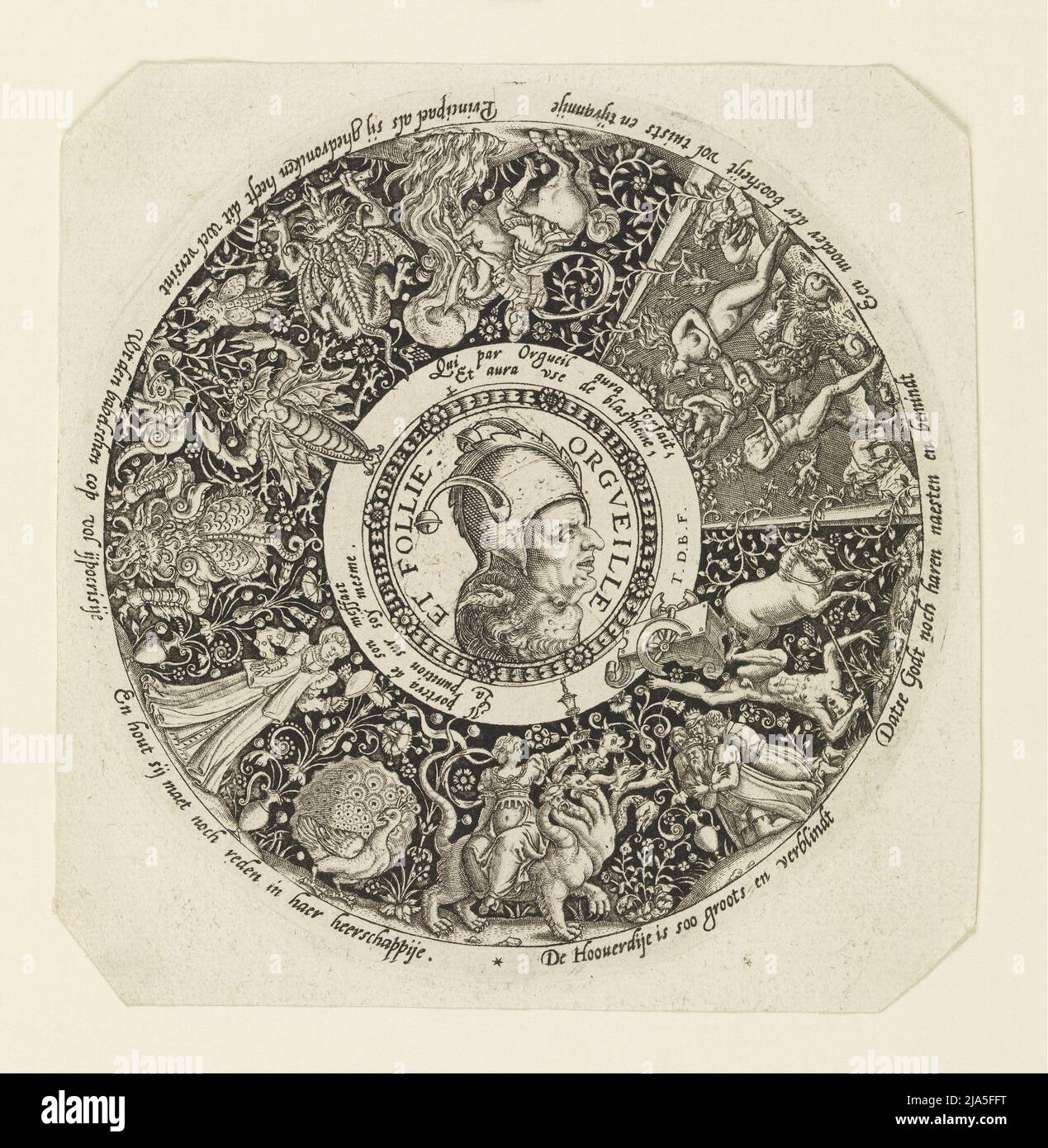 Title: Et Follie Orgville (Pride and Folly) Creator: Theodore de Bry ...