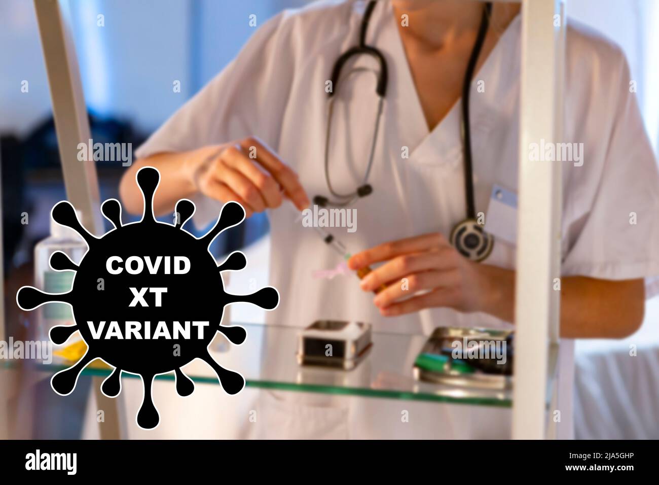 XT. New variant of the SARS-CoV-2 coronavirus. Subvariant of Omicron ...