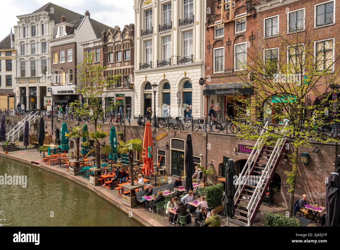 Utrecht canal tour hi-res stock photography and images - Alamy