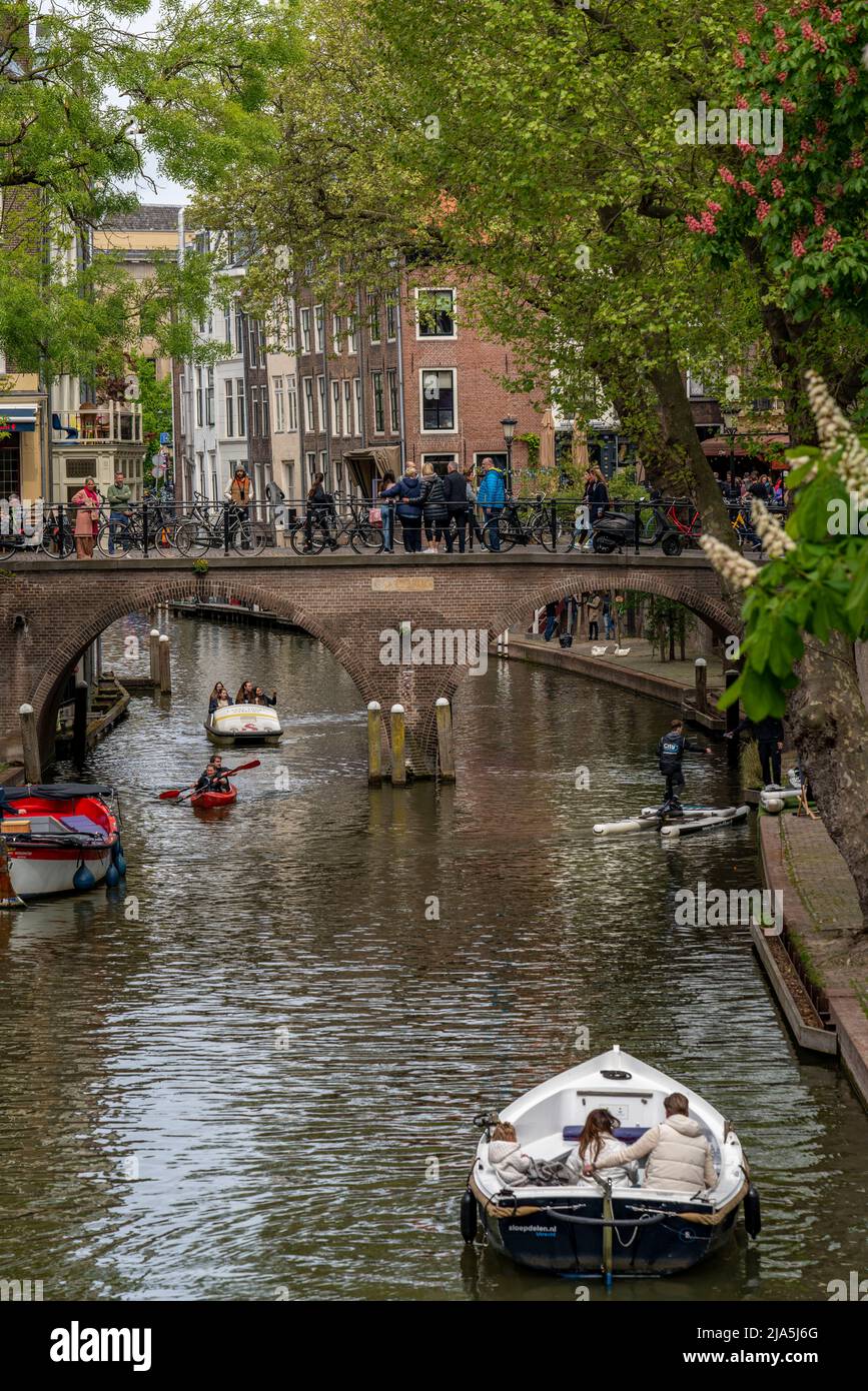 Utrecht canal tour hi-res stock photography and images - Alamy