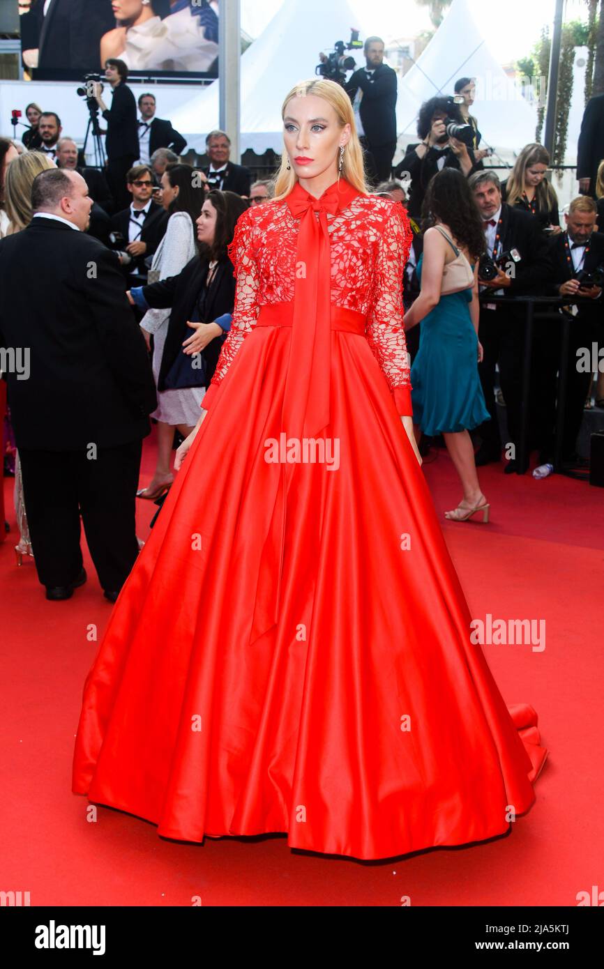 Magda Swider 75th Cannes Film Festival Red Carpet of the movie -Un ...