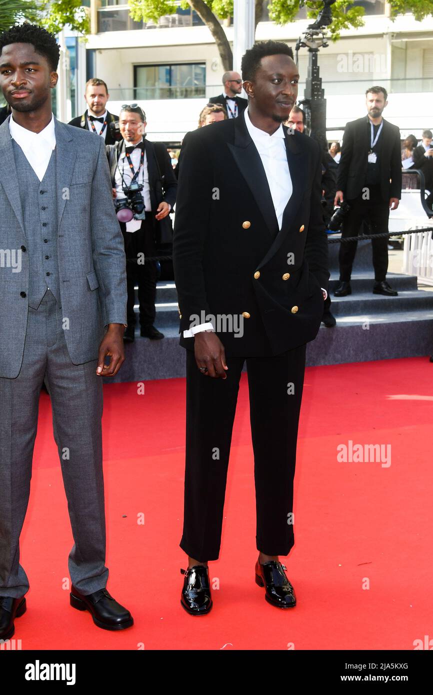 Stephane Bak , Ahmed Sylla 75th Cannes Film Festival Red Carpet of the ...