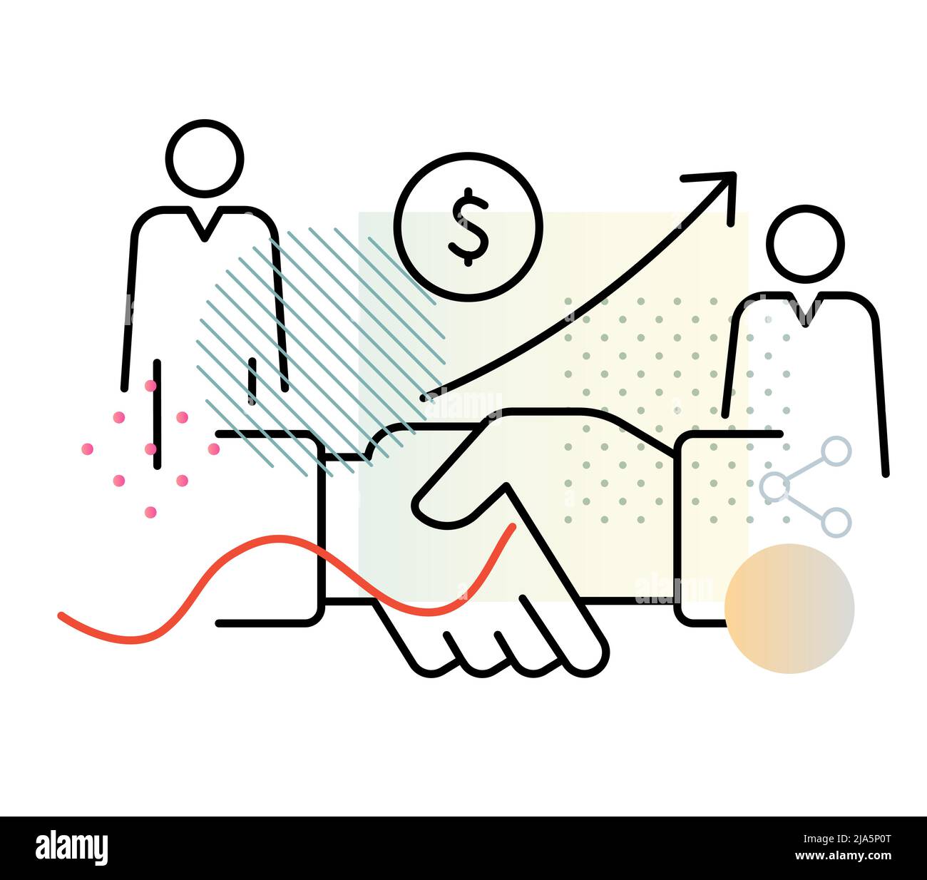 Sales team vector vectors hi-res stock photography and images - Alamy