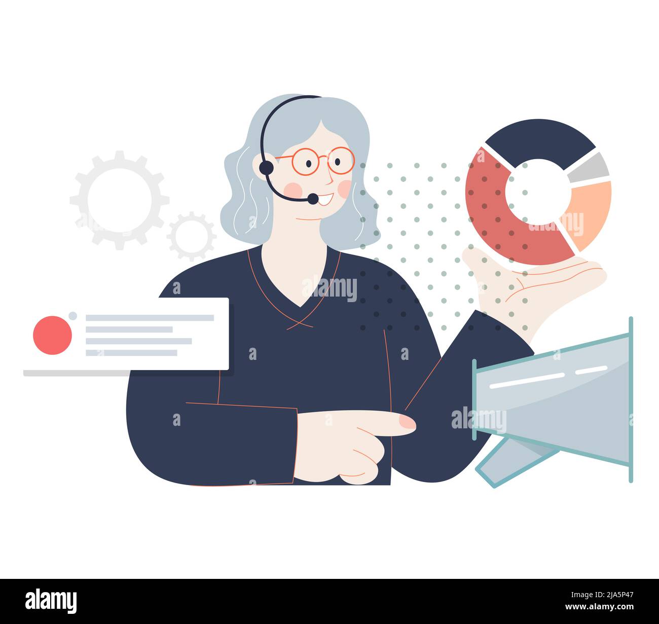 Multi tasking vector vectors hi-res stock photography and images - Alamy