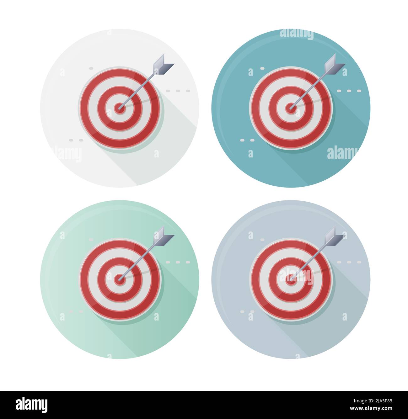 Target eye icon outline Stock Vector Images - Alamy