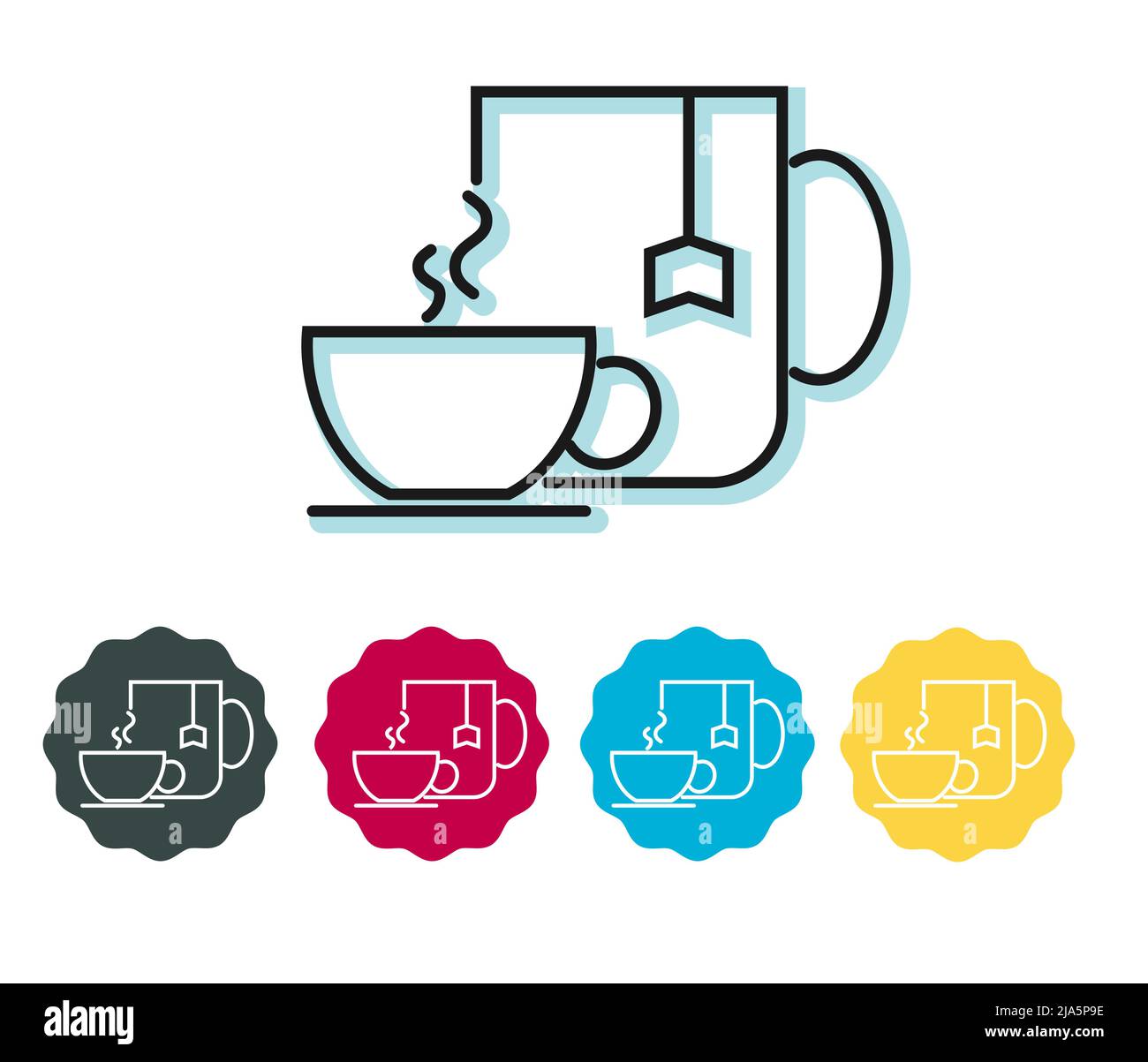 In single file Stock Vector Images - Alamy