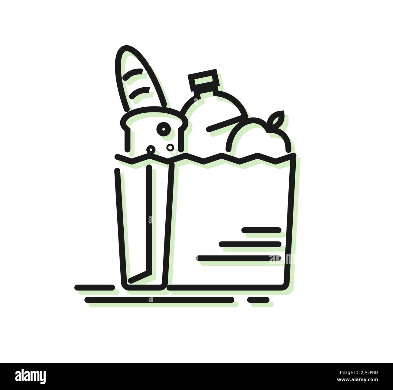 Daily needs shop Stock Vector Images - Alamy