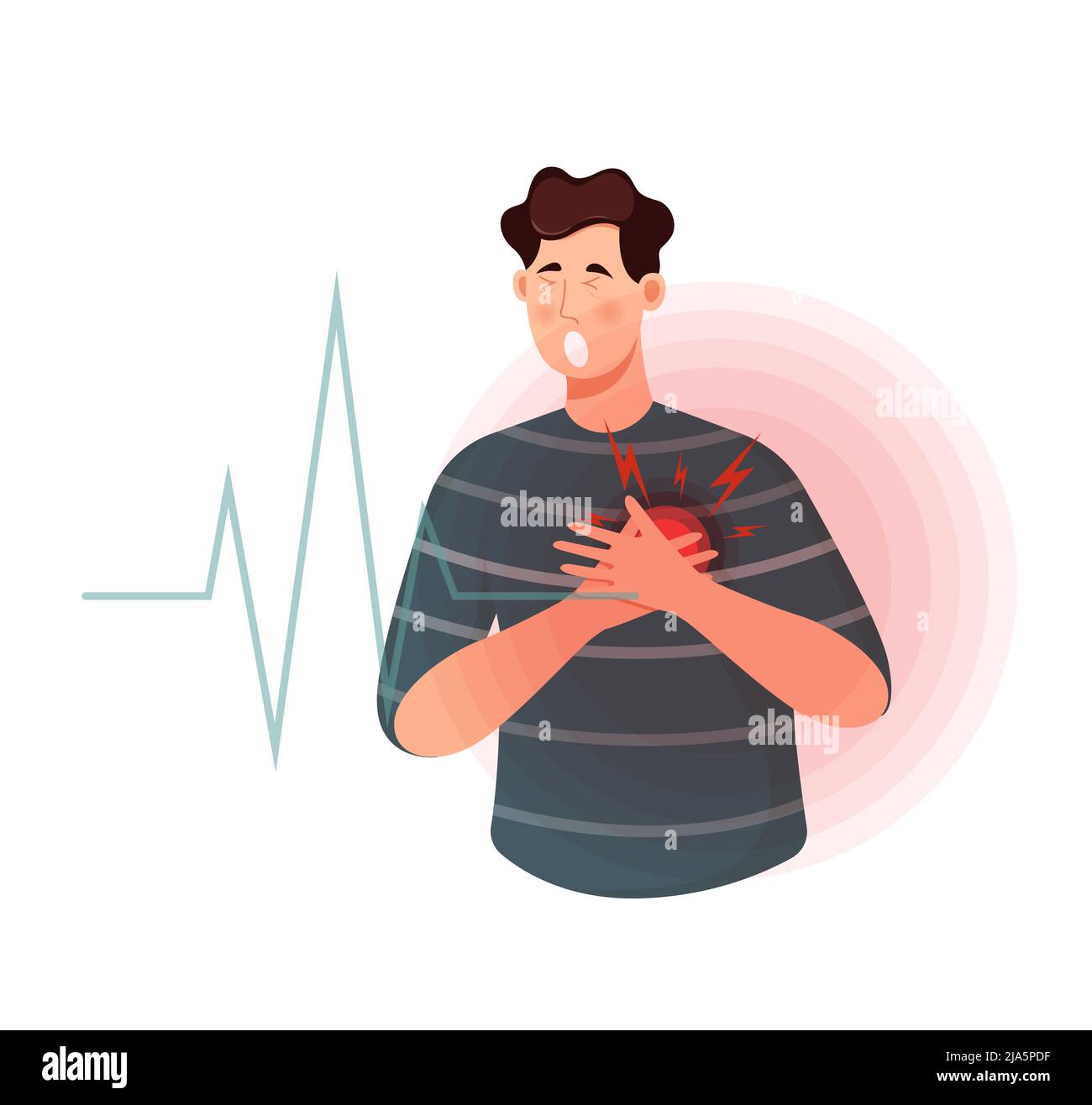 Human hand folding Stock Vector Images - Alamy