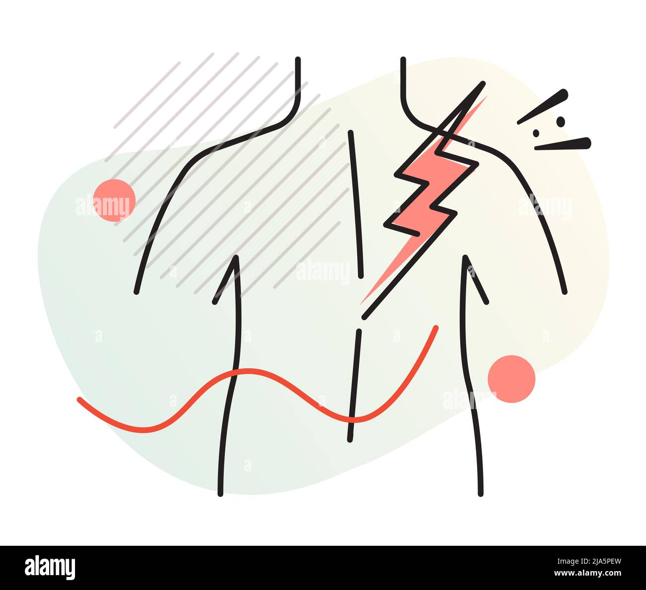 Backache hospital Stock Vector Images - Alamy