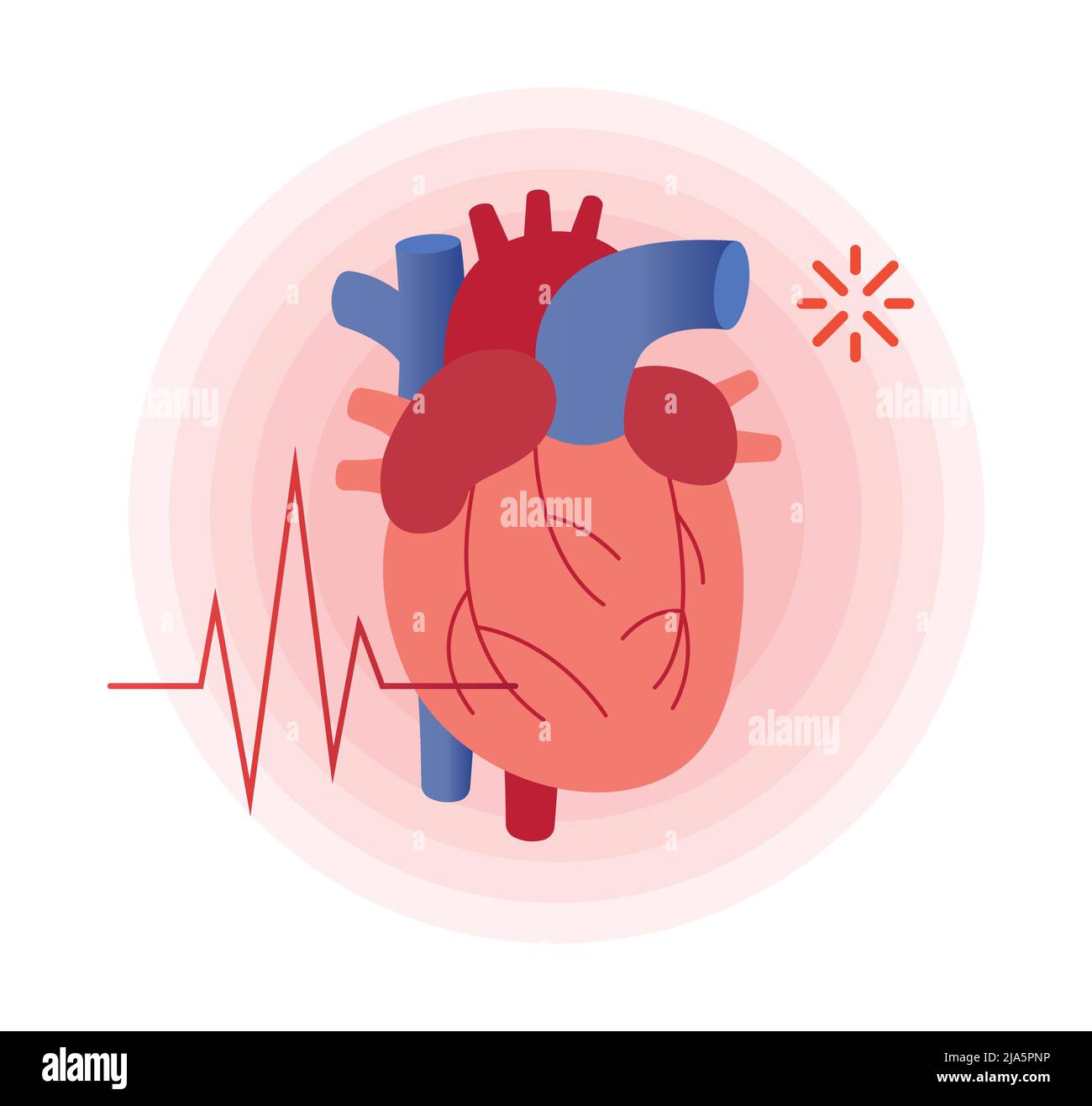 Lightning heart icon Cut Out Stock Images & Pictures - Alamy