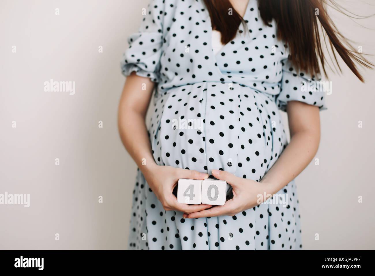 40 Weeks Pregnant Belly