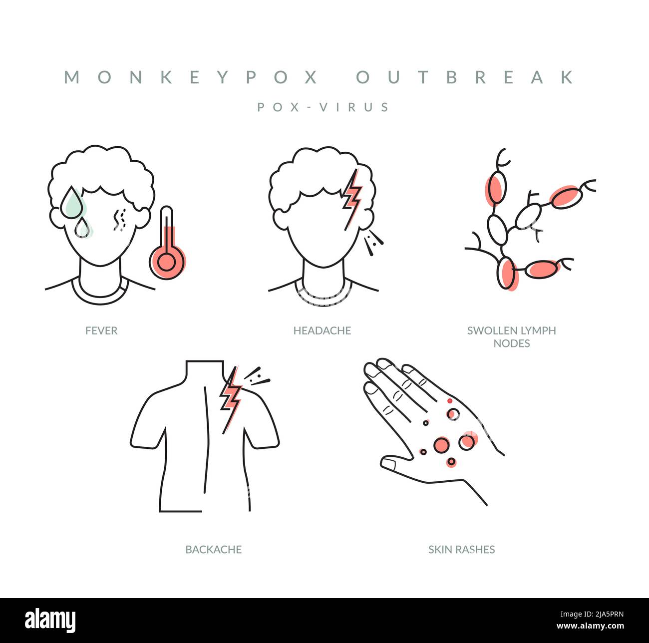 Monkeypox virus vector vectors hi-res stock photography and images - Alamy