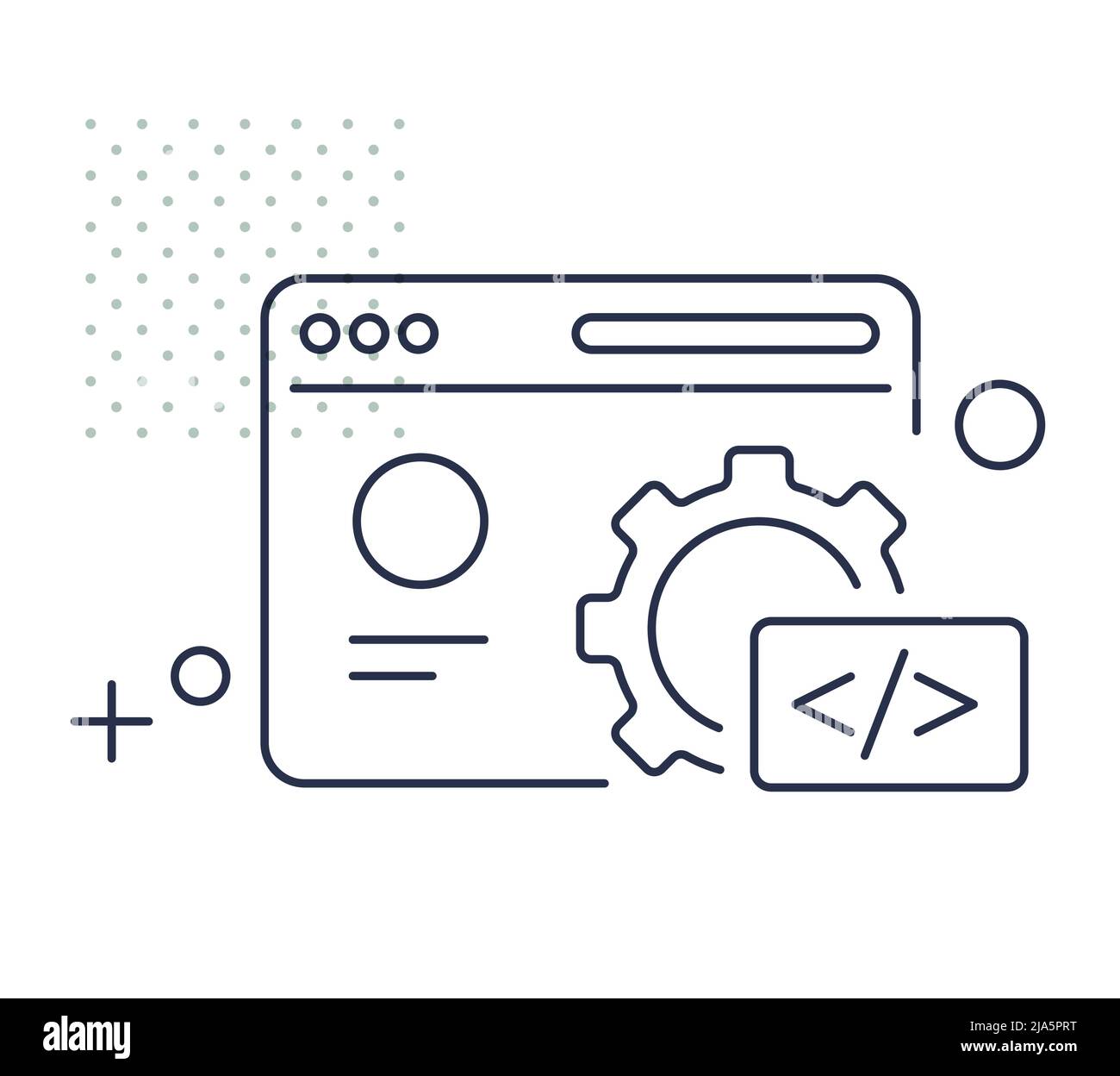 Machine learning optimization website Stock Vector Images - Alamy