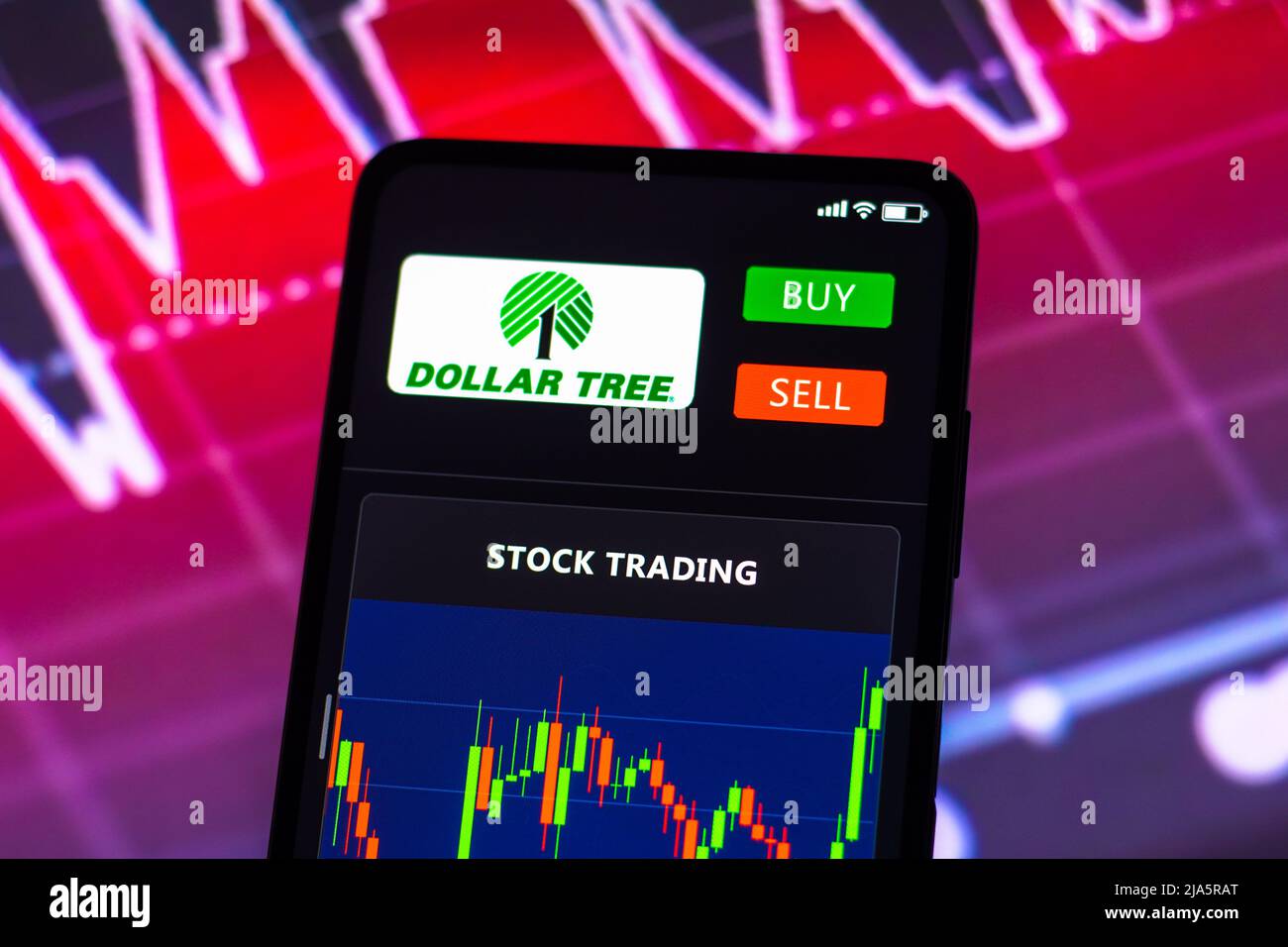 Brazil. 26th May, 2022. In this photo illustration the stock trading ...