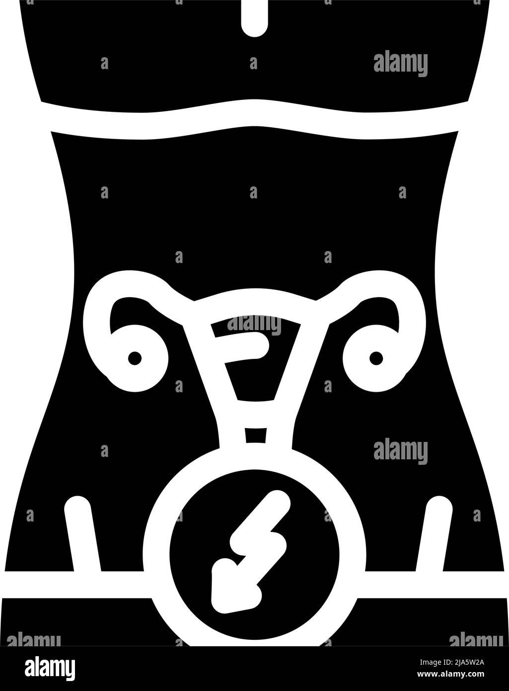 women pain glyph icon vector illustration Stock Vector Image & Art - Alamy