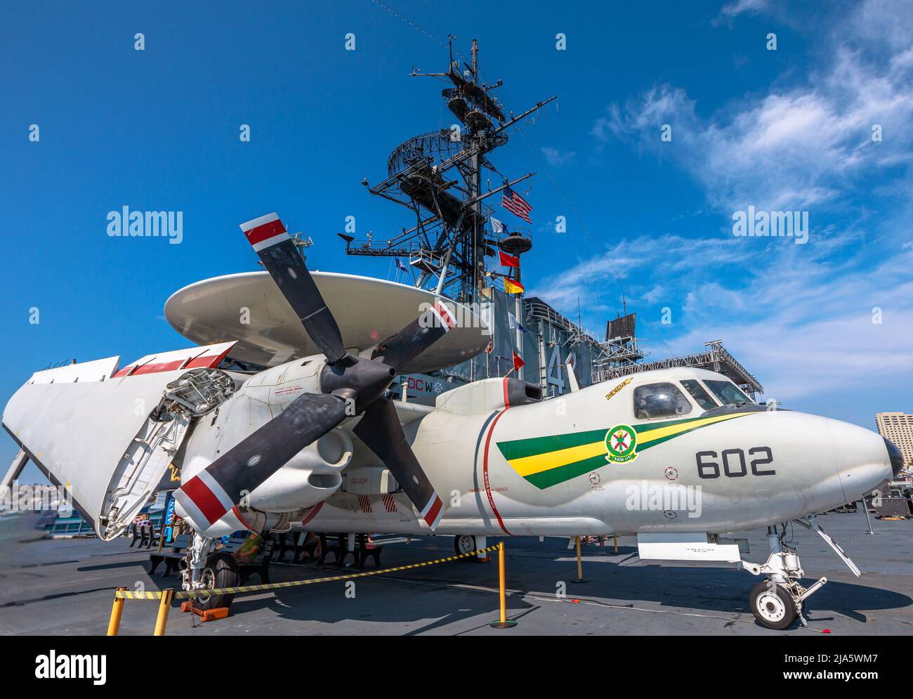 Hawkeye early warning airplane hi-res stock photography and images - Alamy
