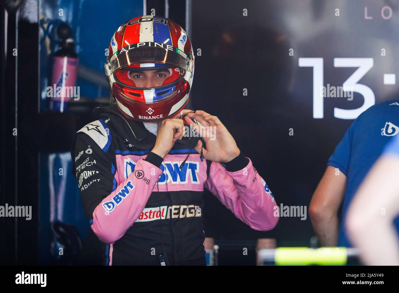 OCON Esteban (fra), Alpine F1 Team A522, portrait during the Formula 1 Grand Prix de Monaco 2022 ...
