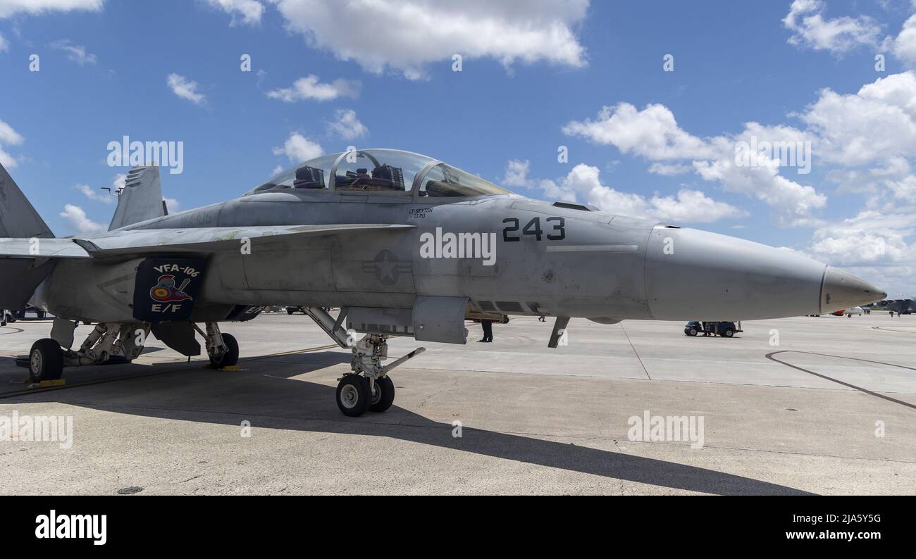 Miami, United States. 27th May, 2022. Jets sit on the tarmac at the ...