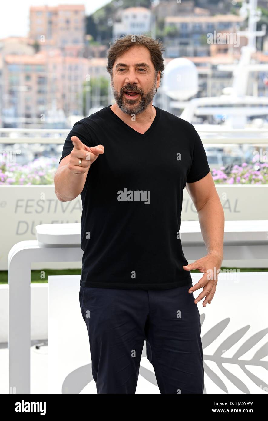 May 27th, 2022. Cannes, France. Javier Bardem attending the Rendezvous ...