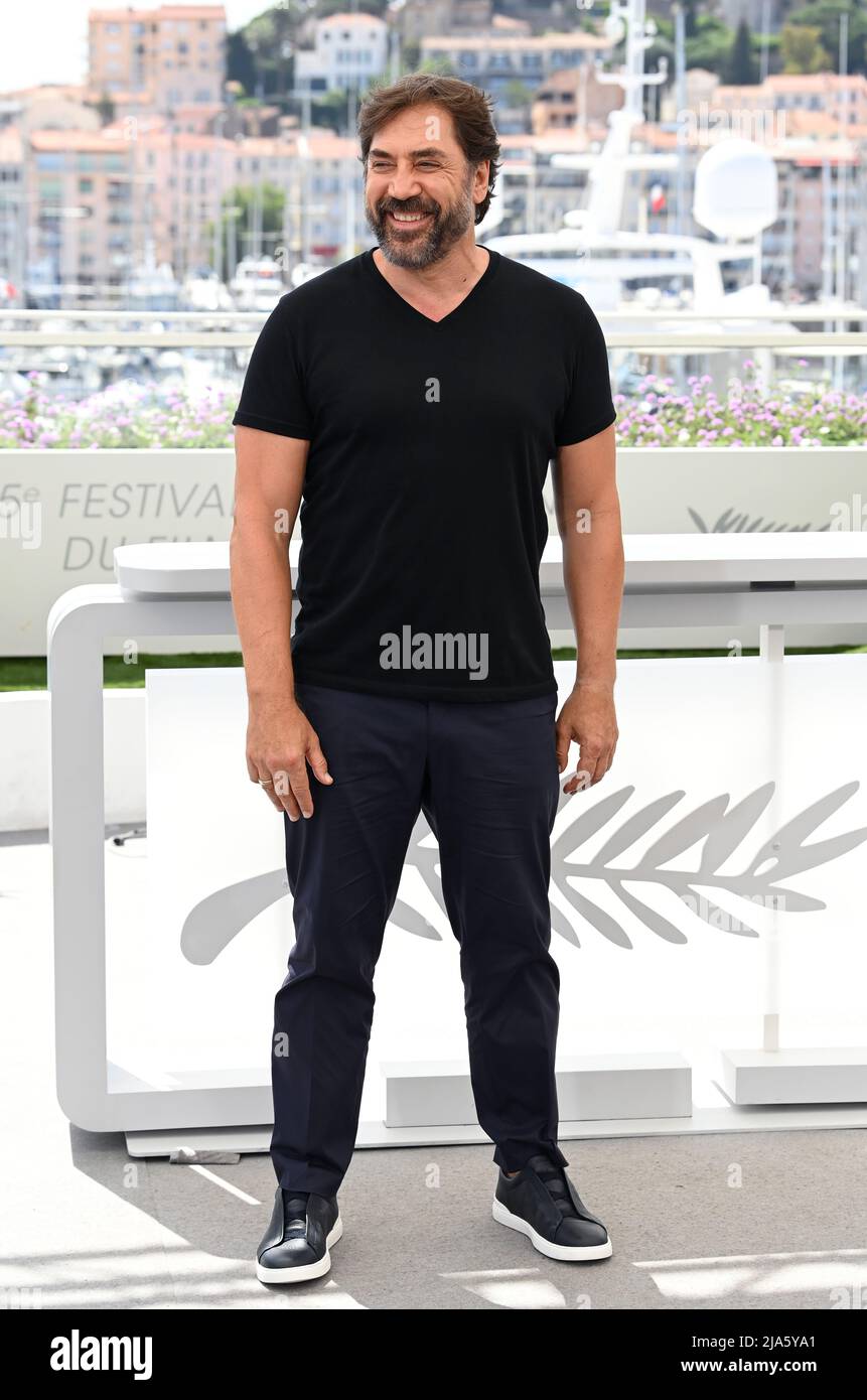 May 27th, 2022. Cannes, France. Javier Bardem attending the Rendezvous ...
