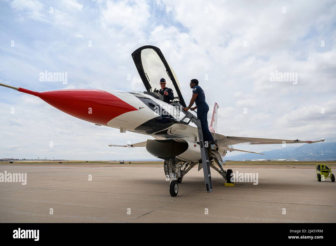 PETERSON SPACE FORCE BASE, Colo. – U.S. Air Force Staff Sgt. Andrew ...