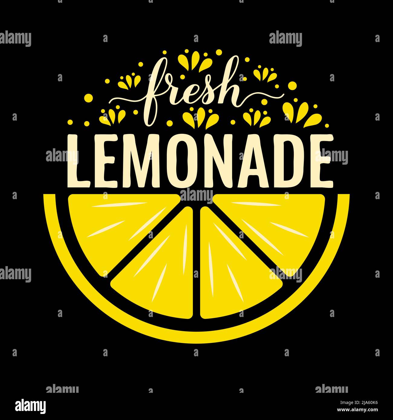 Lemonade label. Vector template for typography poster, label, logo ...