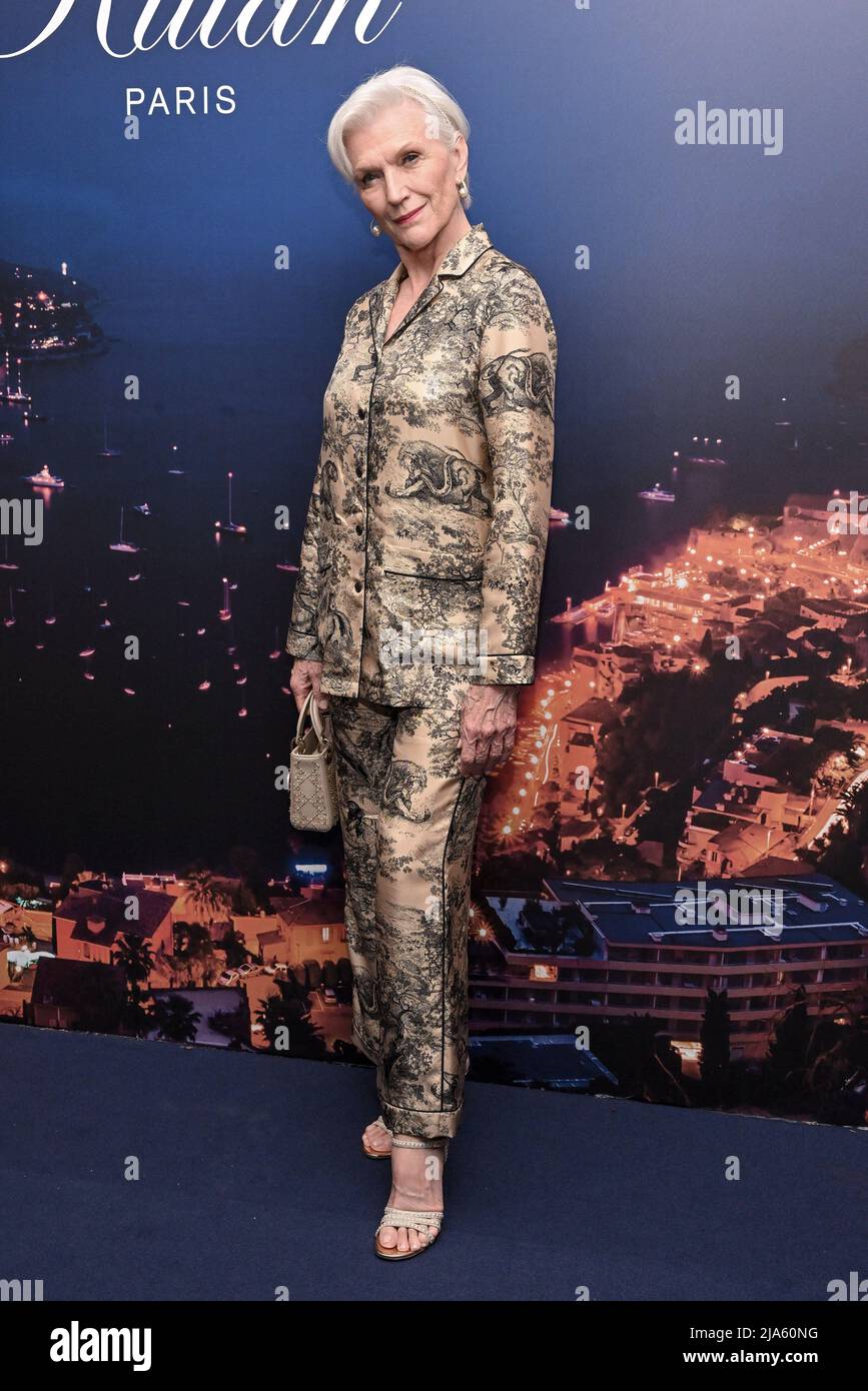 Cannes, France. 27th May 2022. Maye Musk attending the Killian Paris ...