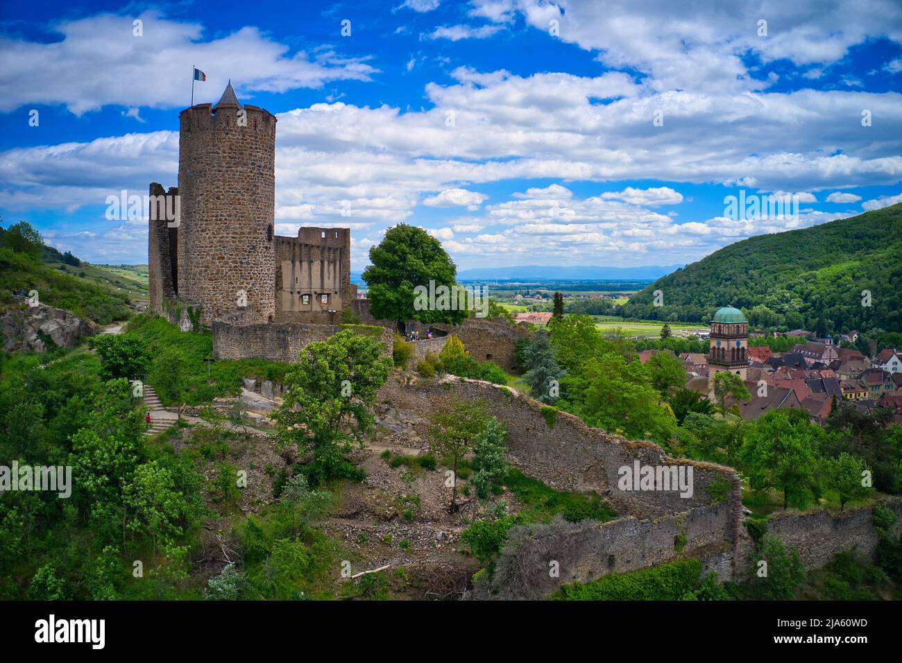 Kaysersberg - Alsace France Stock Photo - Alamy
