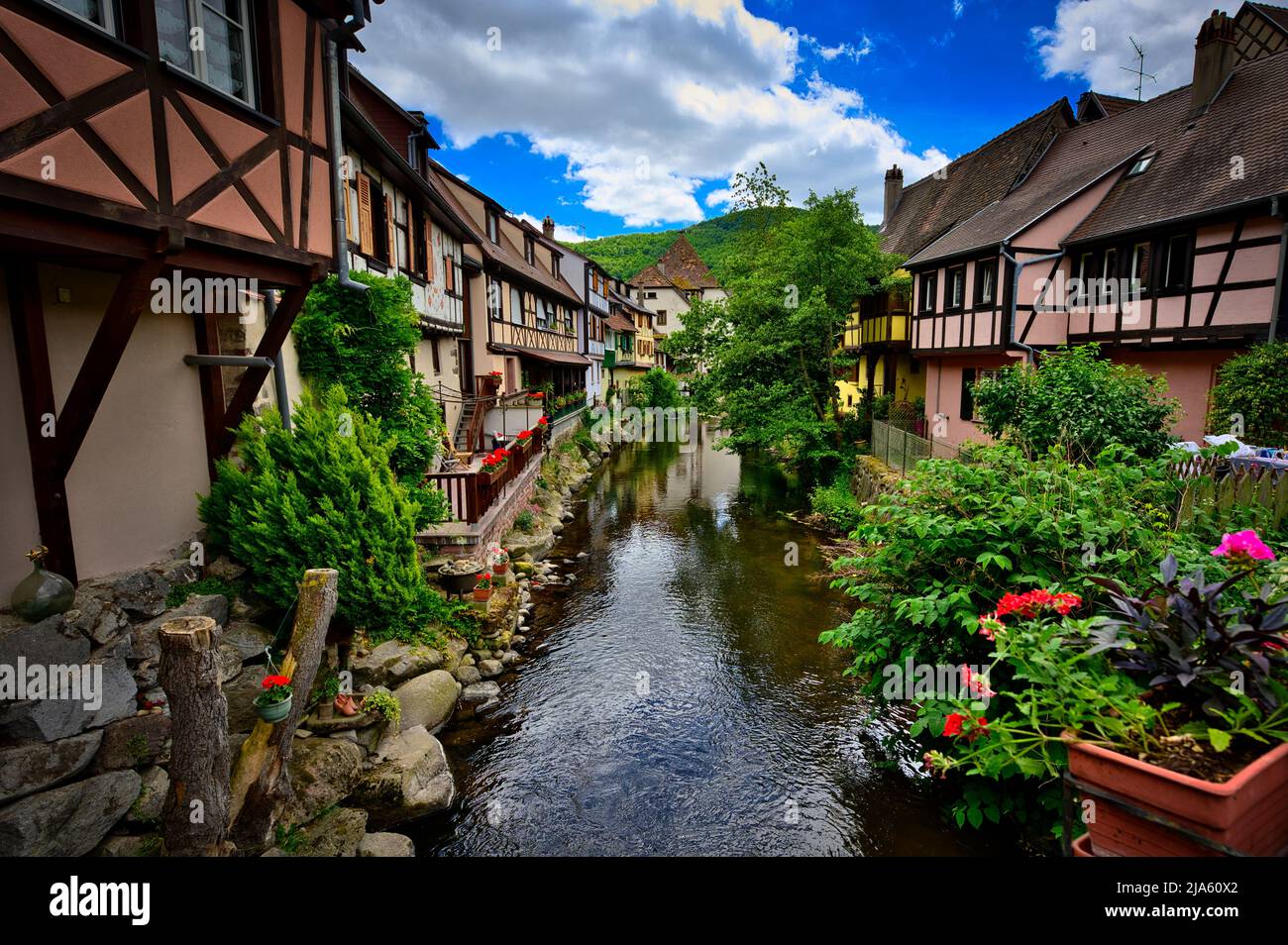 Kaysersberg Alsace France Stock Photo Alamy
