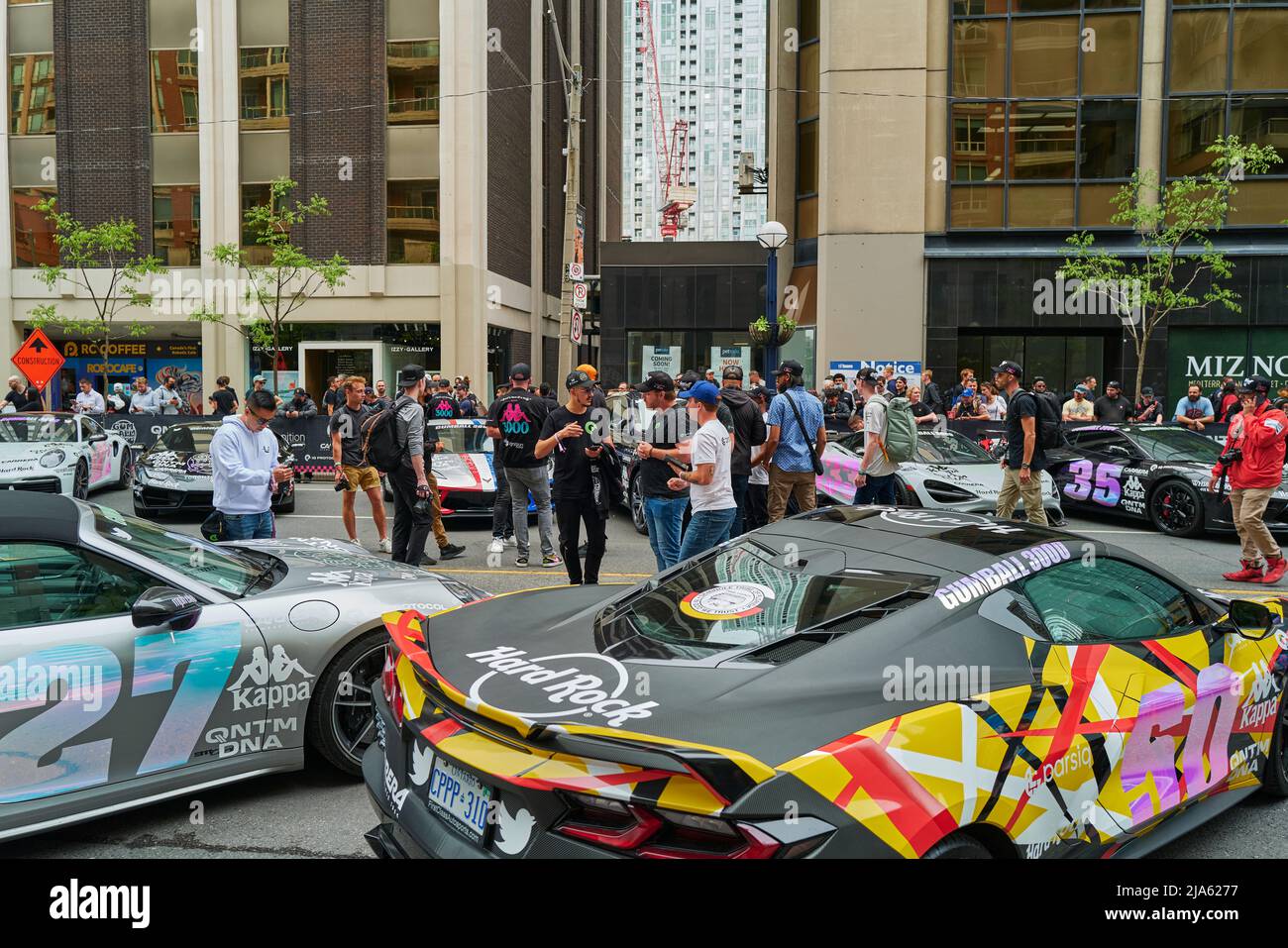 Gumball 3000 Car Rally Toronto Stock Photo - Alamy