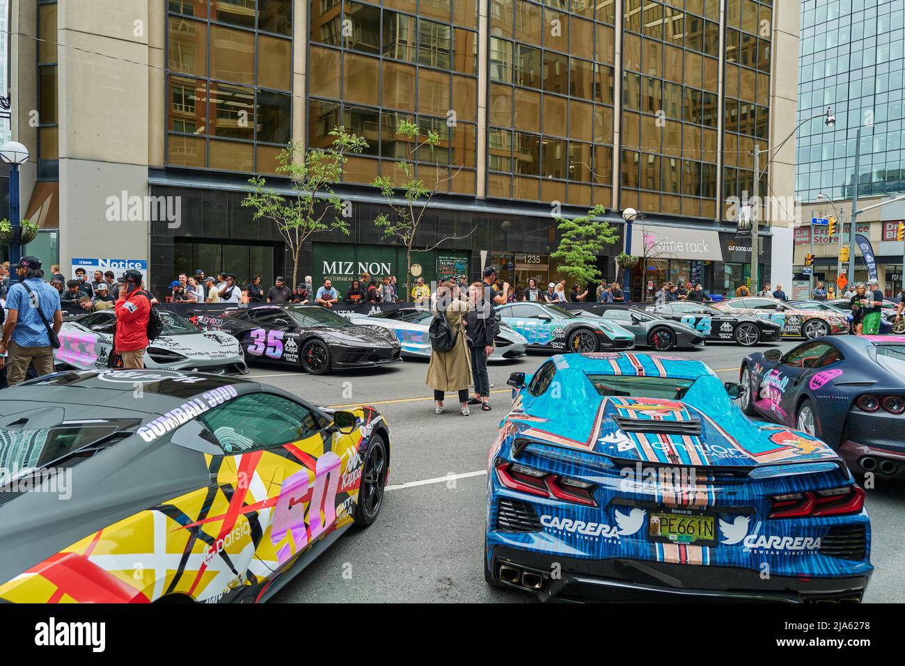 Gumball 3000 Car Rally Toronto Stock Photo - Alamy