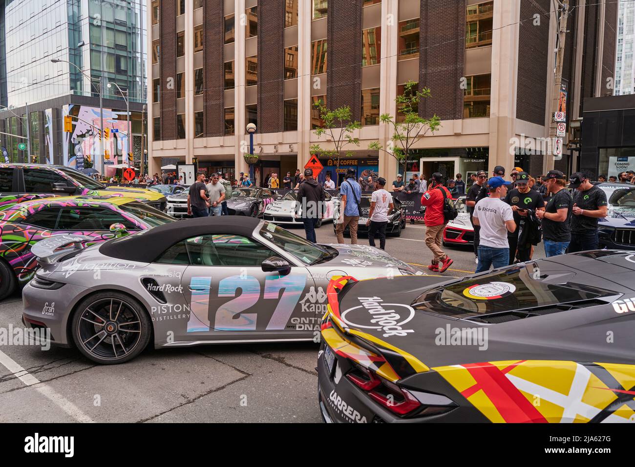 Gumball 3000 Car Rally Toronto Stock Photo - Alamy